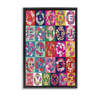 Trinx Energetic Blooms Alphabet Framed Floater Canvas by Hannah Byatt ...