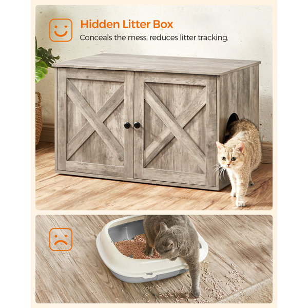 Tucker Murphy Pet™ Sulema Litter Box Enclosure & Reviews | Wayfair