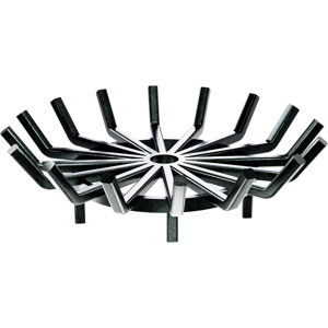 Rebrilliant Round Fire Grate Log Grate 16 Bars & Reviews | Wayfair