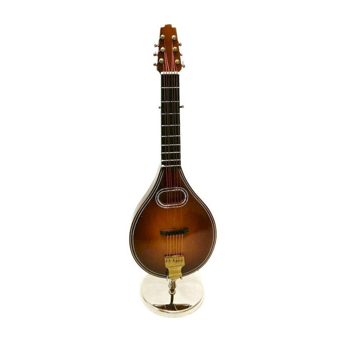Red Barrel Studio® Blyock Wooden Mandolin Sculpture | Wayfair
