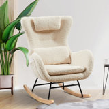 Wayfair | Beige Rocking Chairs You'll Love in 2024