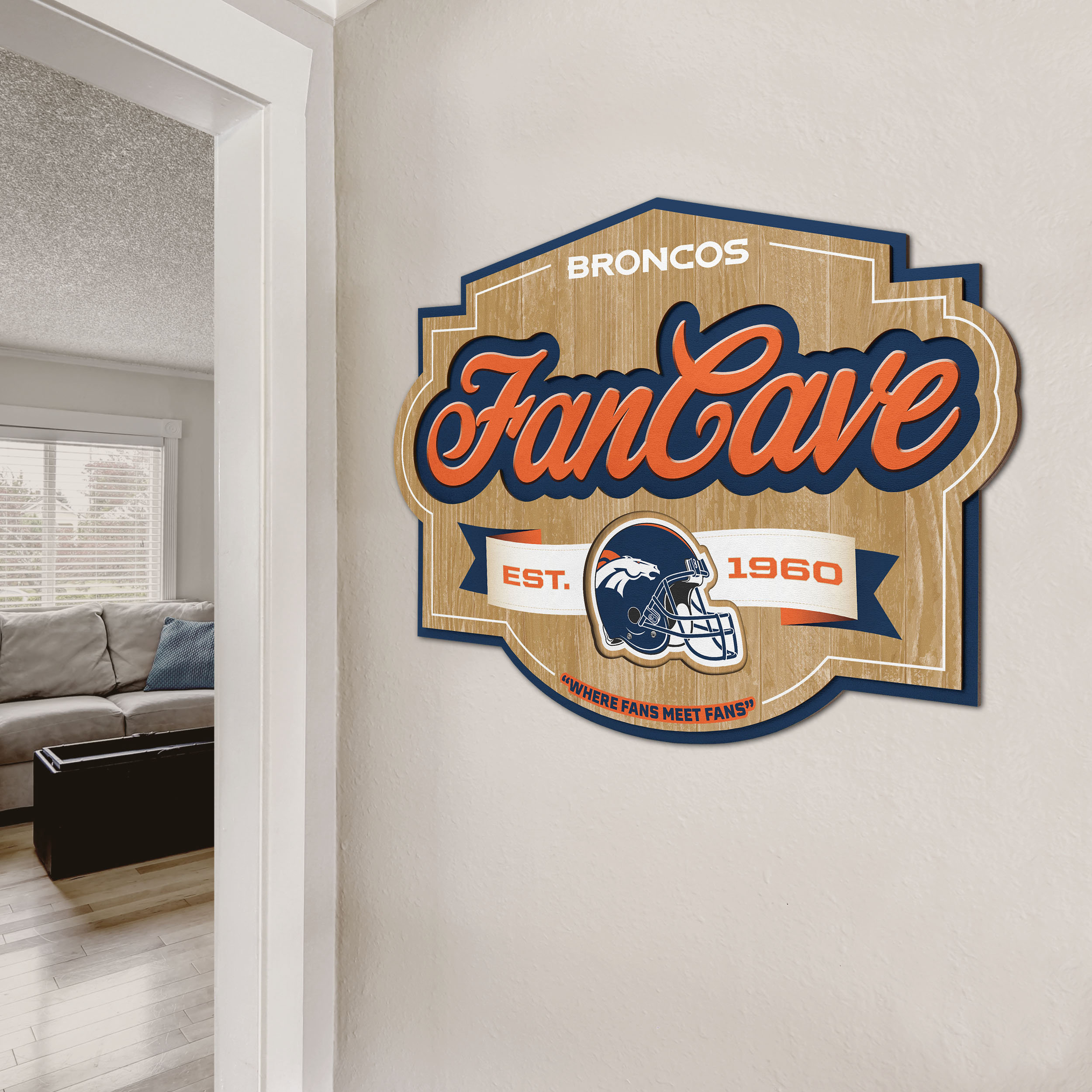 YouTheFan NFL Fan Cave Sign | Wayfair