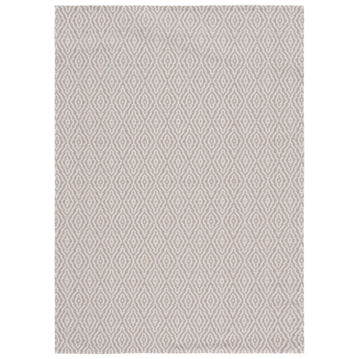 Martha Stewart Rugs Martha Stewart Cotton Geometric Rug in Taupe | Wayfair