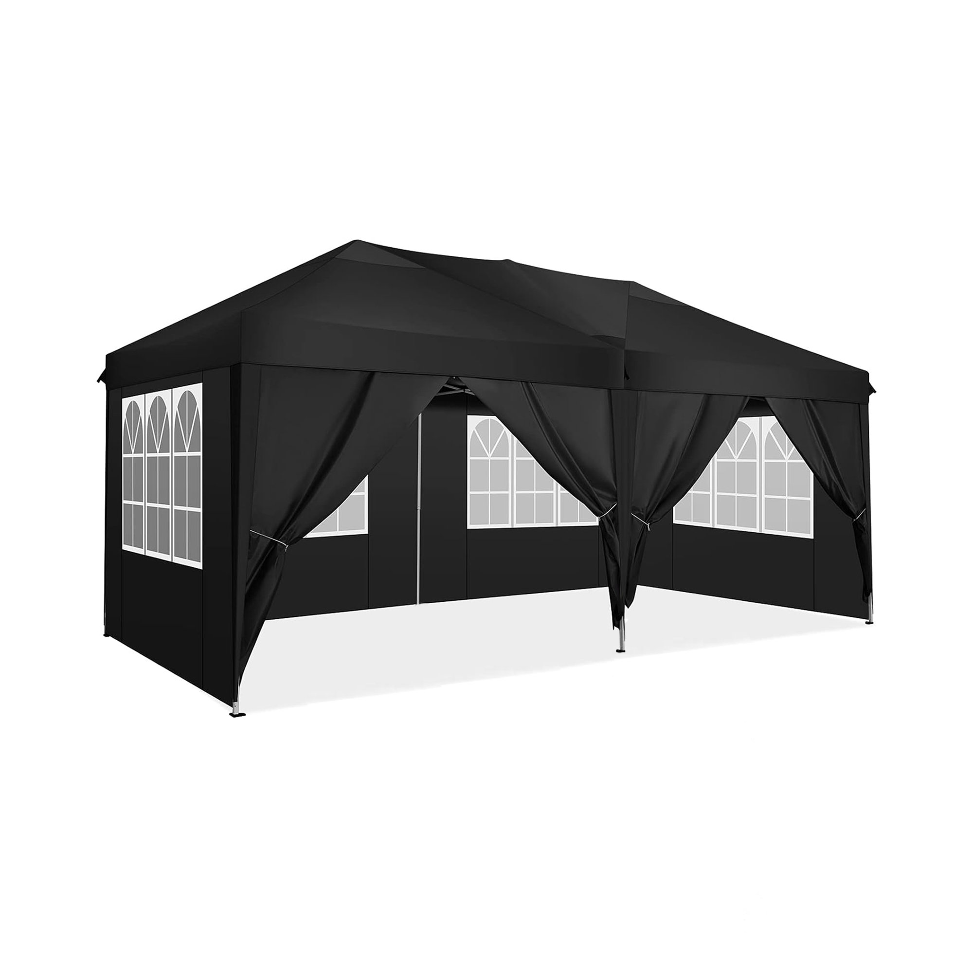 Best Robe Ever 10'X20' Pop-Up Canopy Tent With 6 Removable Sidewalls ...