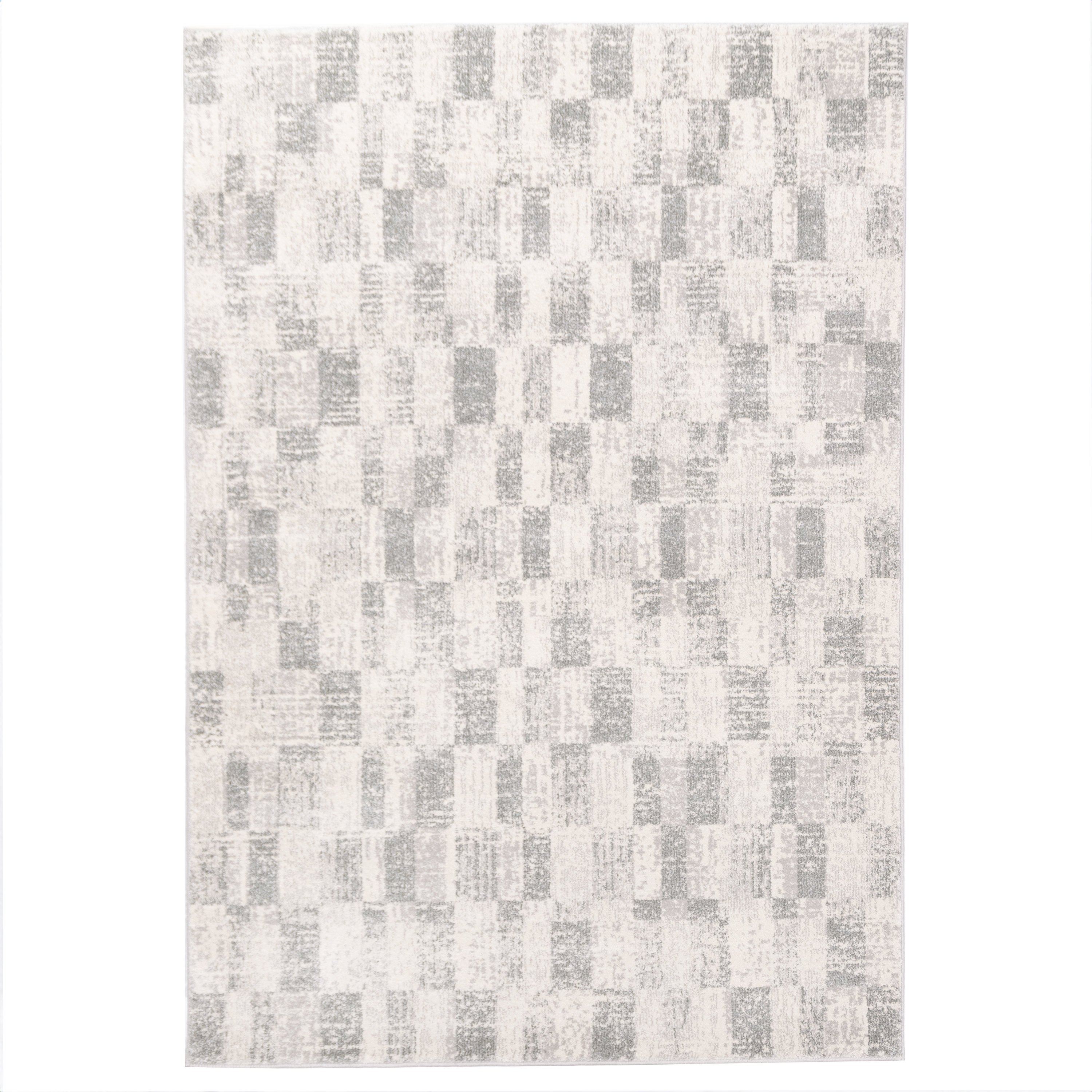 Dakota Fields Jensen Tumbling Blocks Grey Area Rug - Wayfair Canada