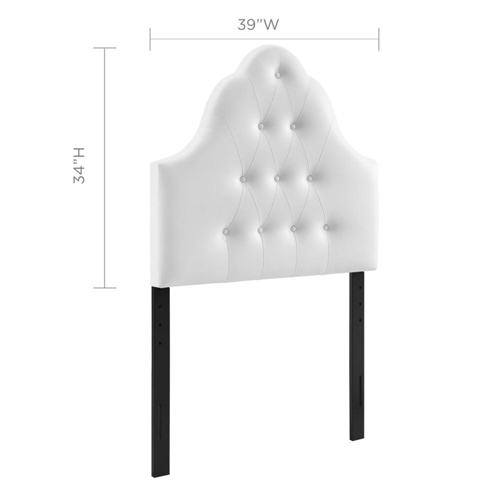 Modway Sovereign Diamond Tufted Performance Velvet Headboard by Modway ...