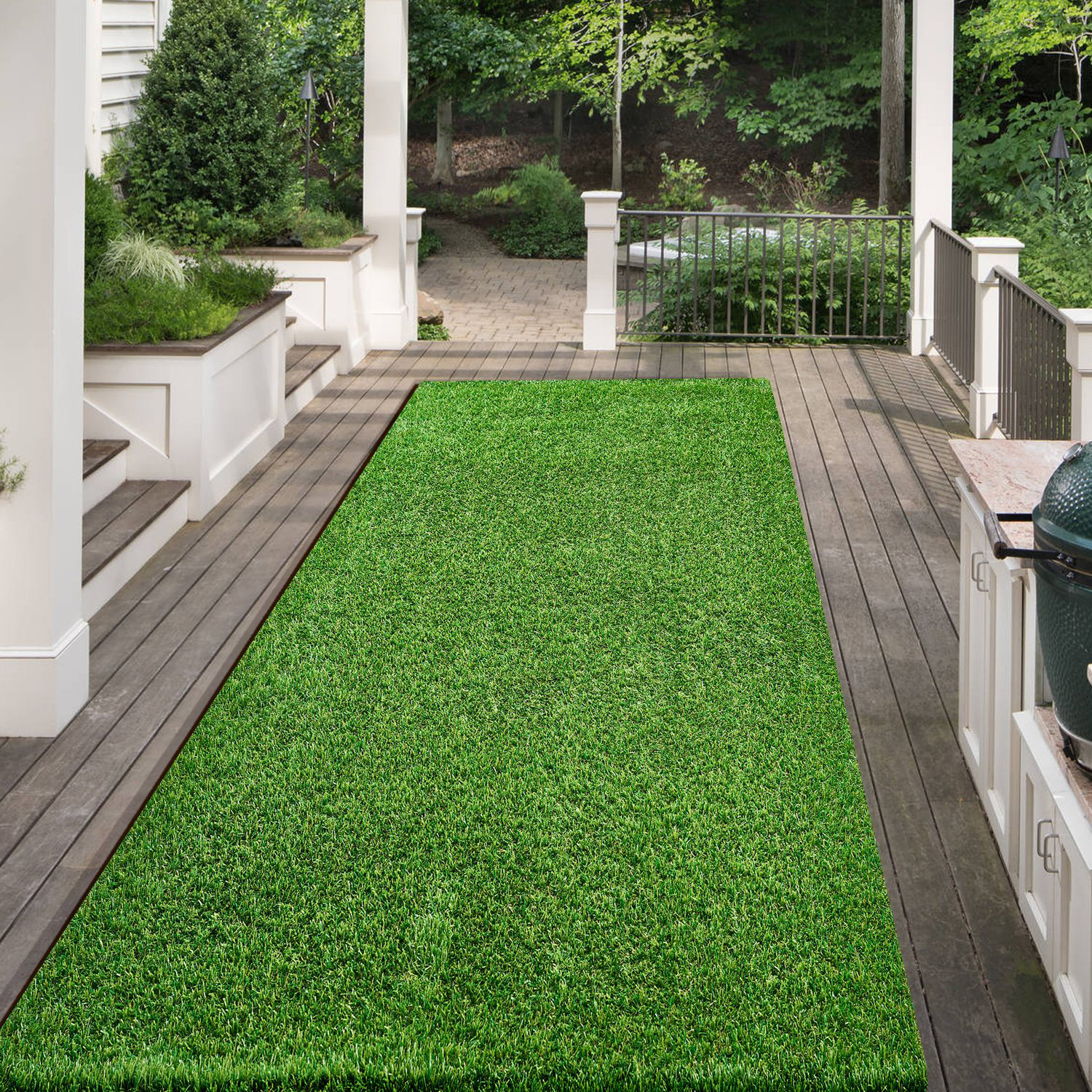 Koloko No Artificial Grass Turf Rug / Roll | Wayfair