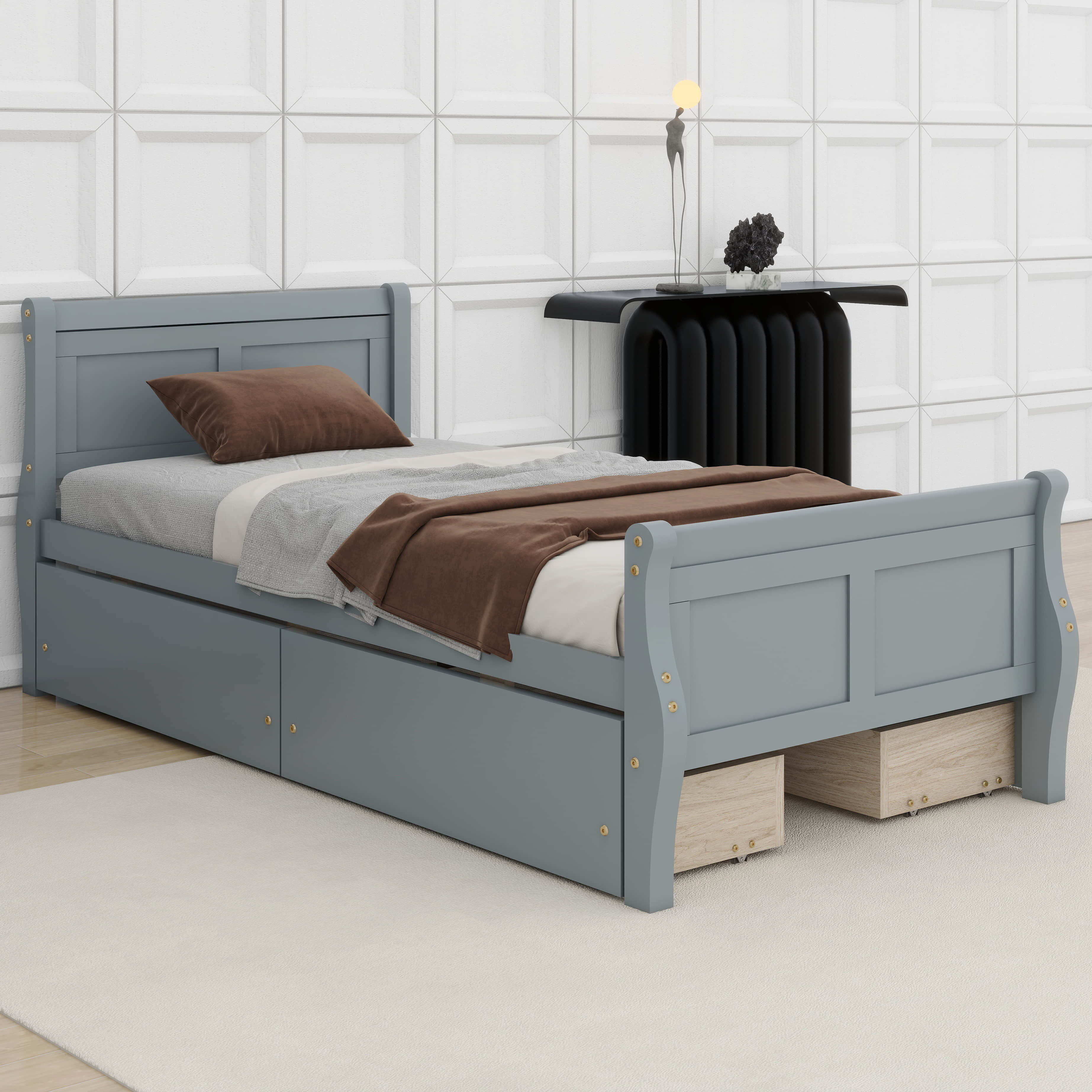 Red Barrel Studio® Dywane Platform Storage Bed | Wayfair