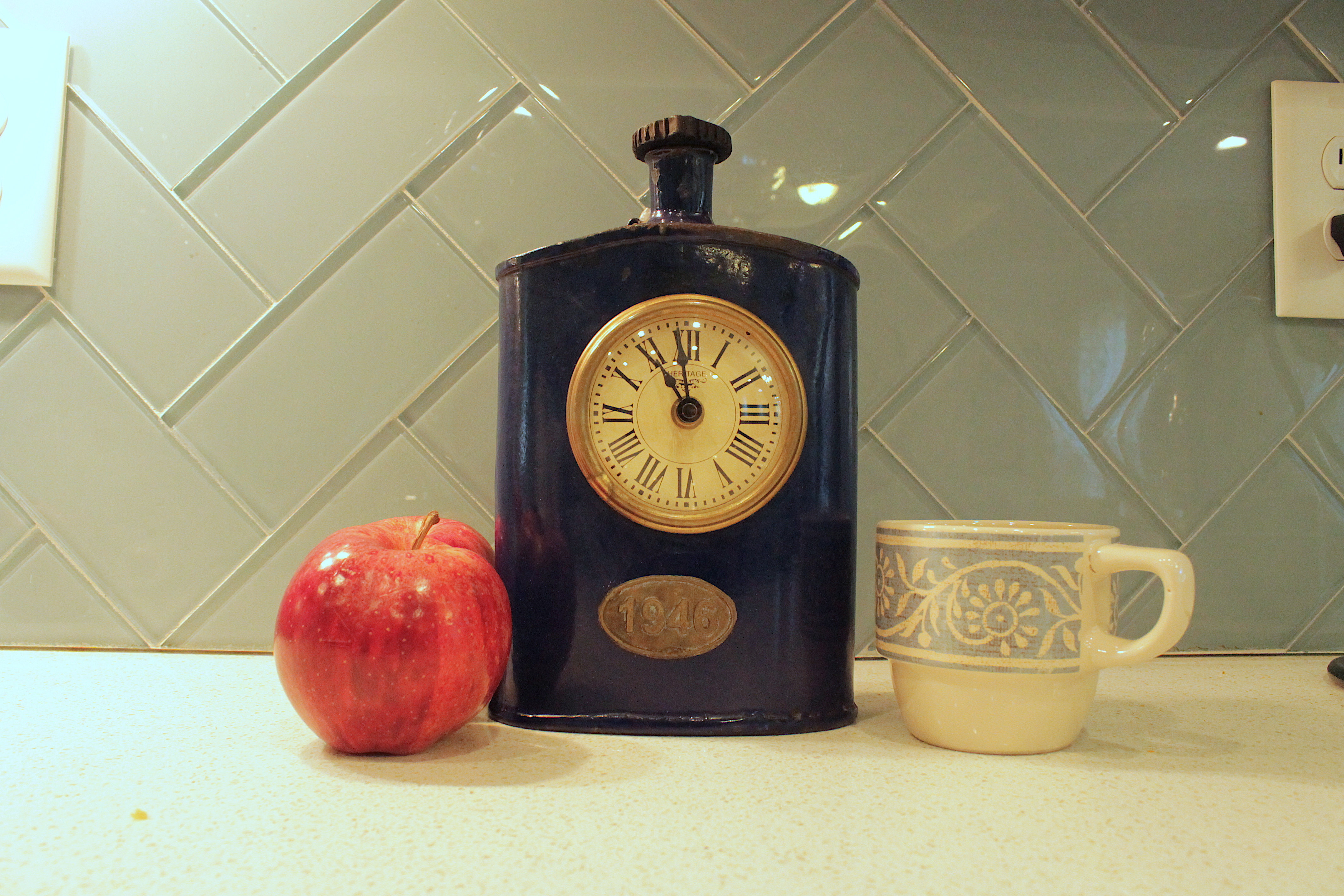 Winston Porter Hand Crafted Flask Table Clock - Wayfair Canada