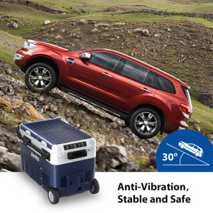 Aeitto Electric Cooler, Aeitto 42QT Portable Car Refrigerator Frezzer ...