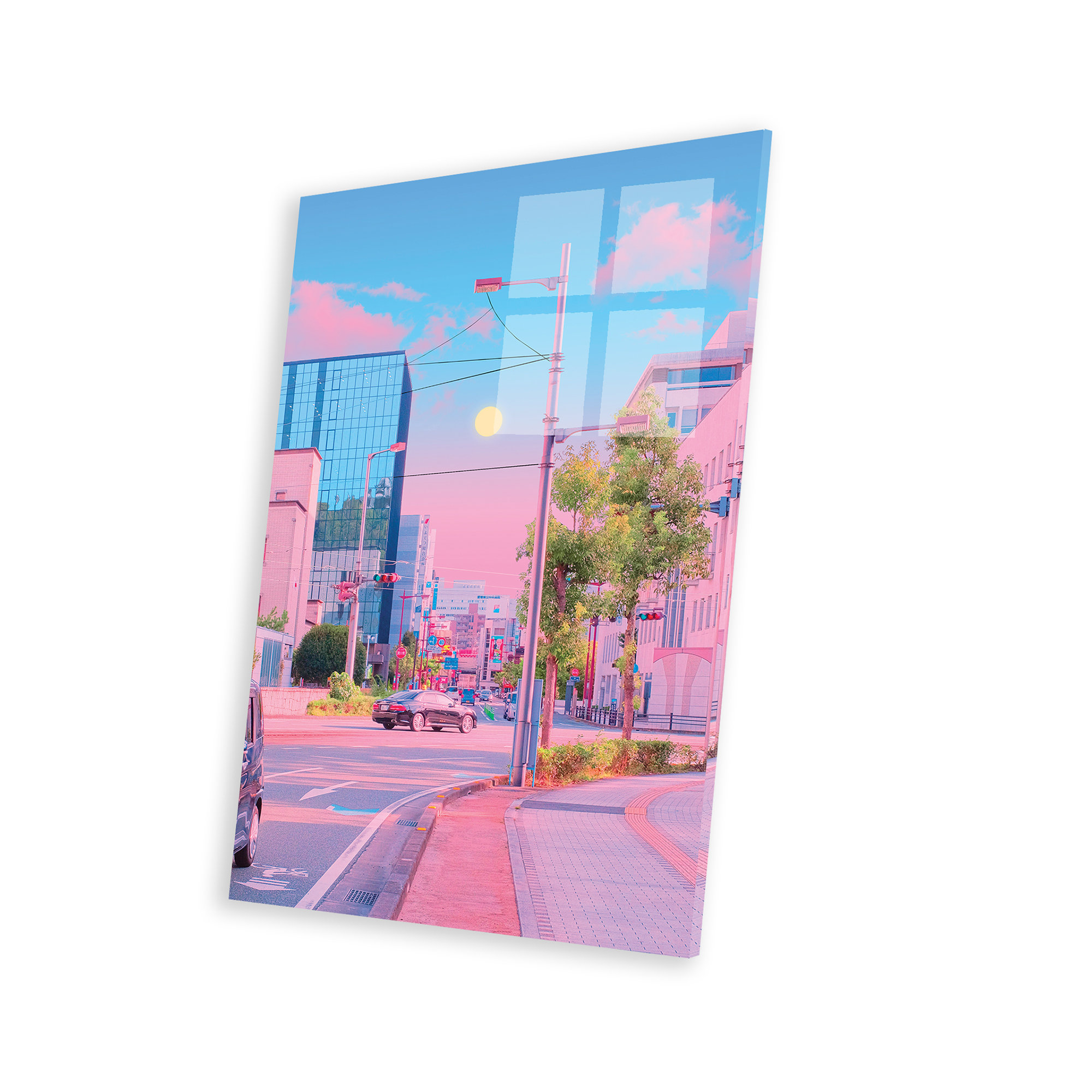 Ebern Designs Matsuyama Pastel City II On Plastic/Acrylic by Danner ...