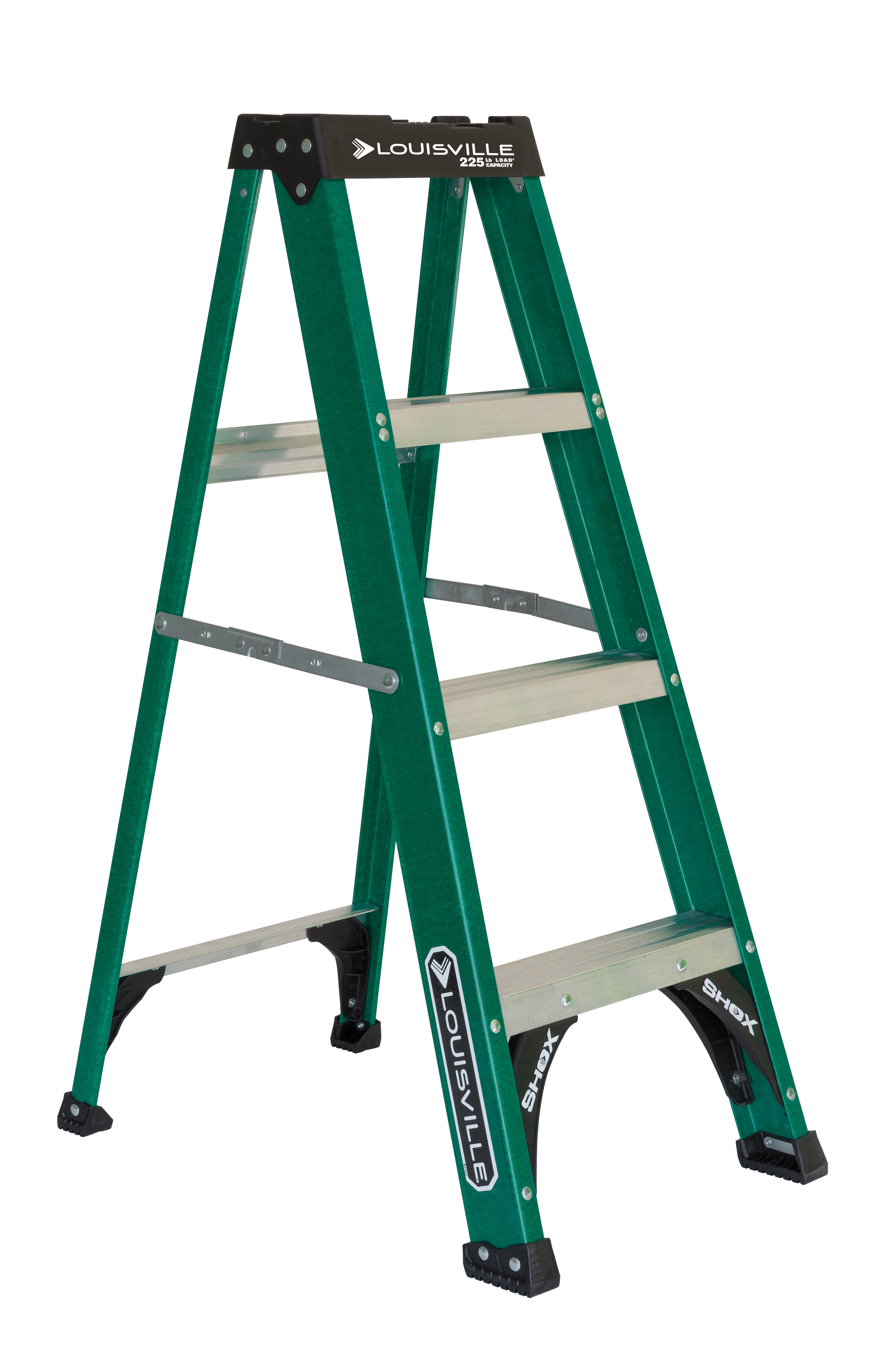 Louisville Ladder Échelle de louisville, 4 pieds, échelle de l’échelon ...