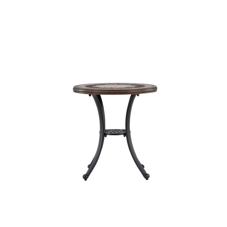 ClassicLiving Avoca Round 2 - Person 60Cm L Outdoor Coffee Table ...