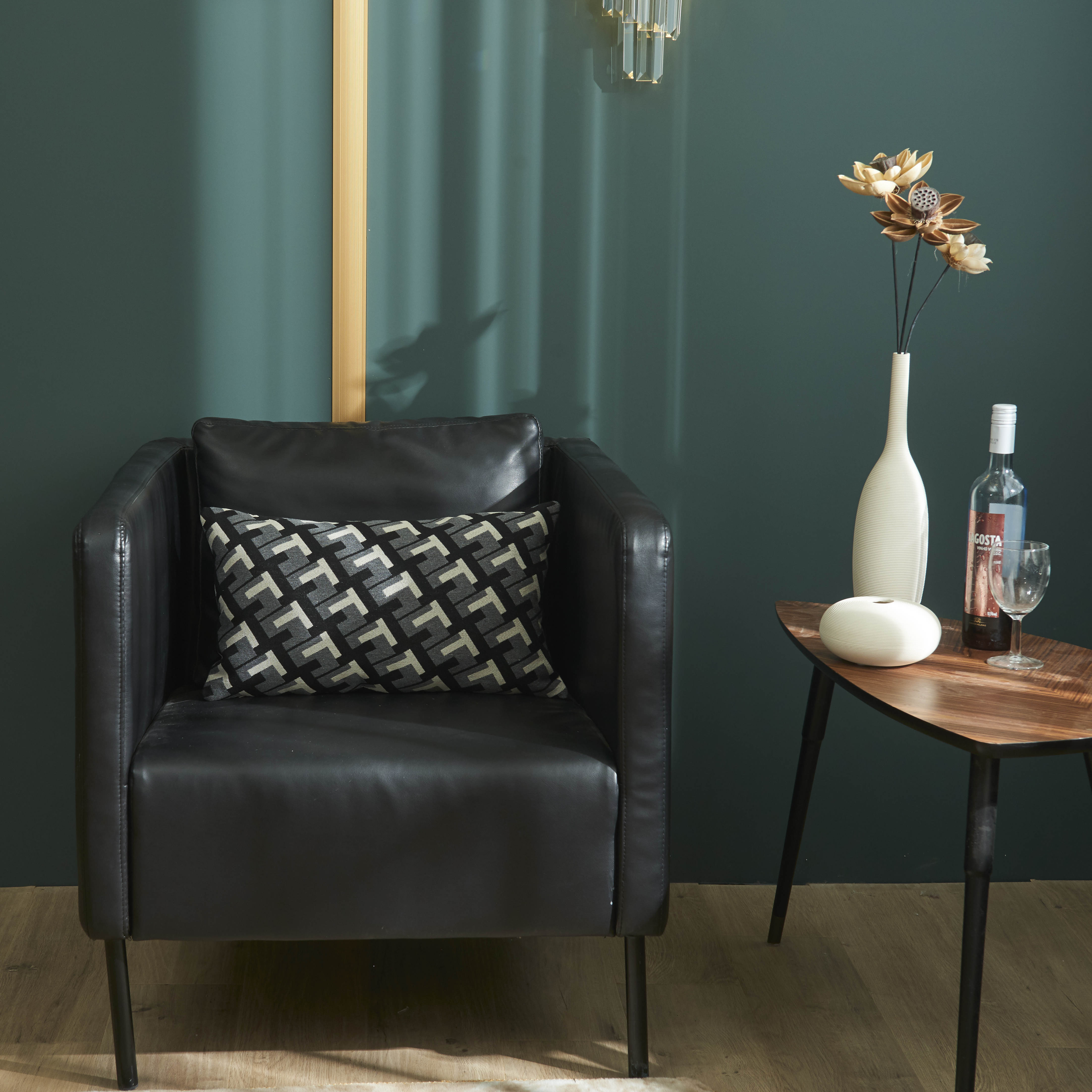 Decor Ur Space Black Geometric Modern Pillow Cover - Wayfair Canada