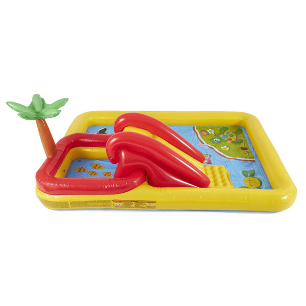 Intex Inflatable Ocean Play Center Pool With Multi-Colored Fun Ballz ...