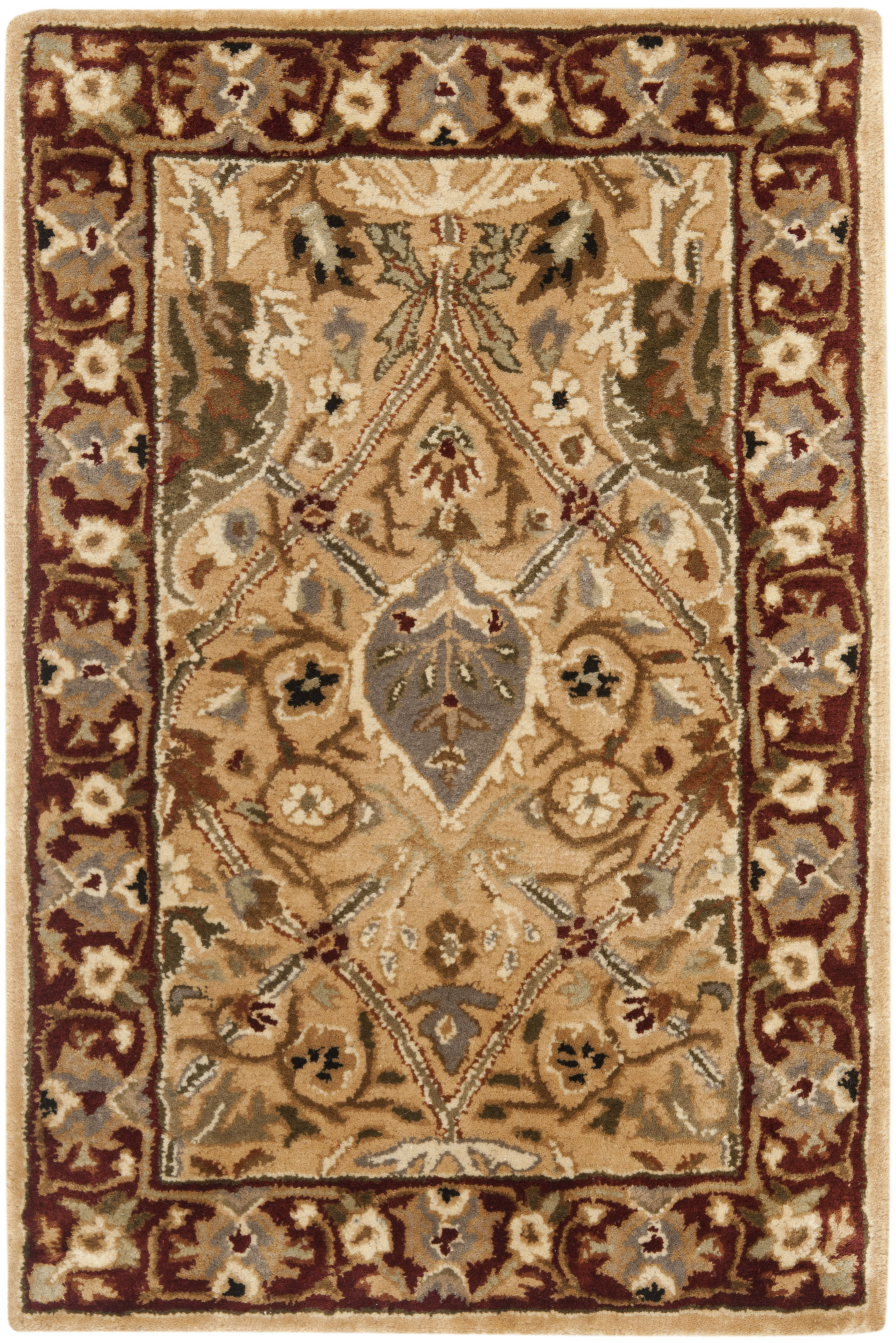 Astoria Grand Evie New Zealand Wool Oriental Rug | Wayfair