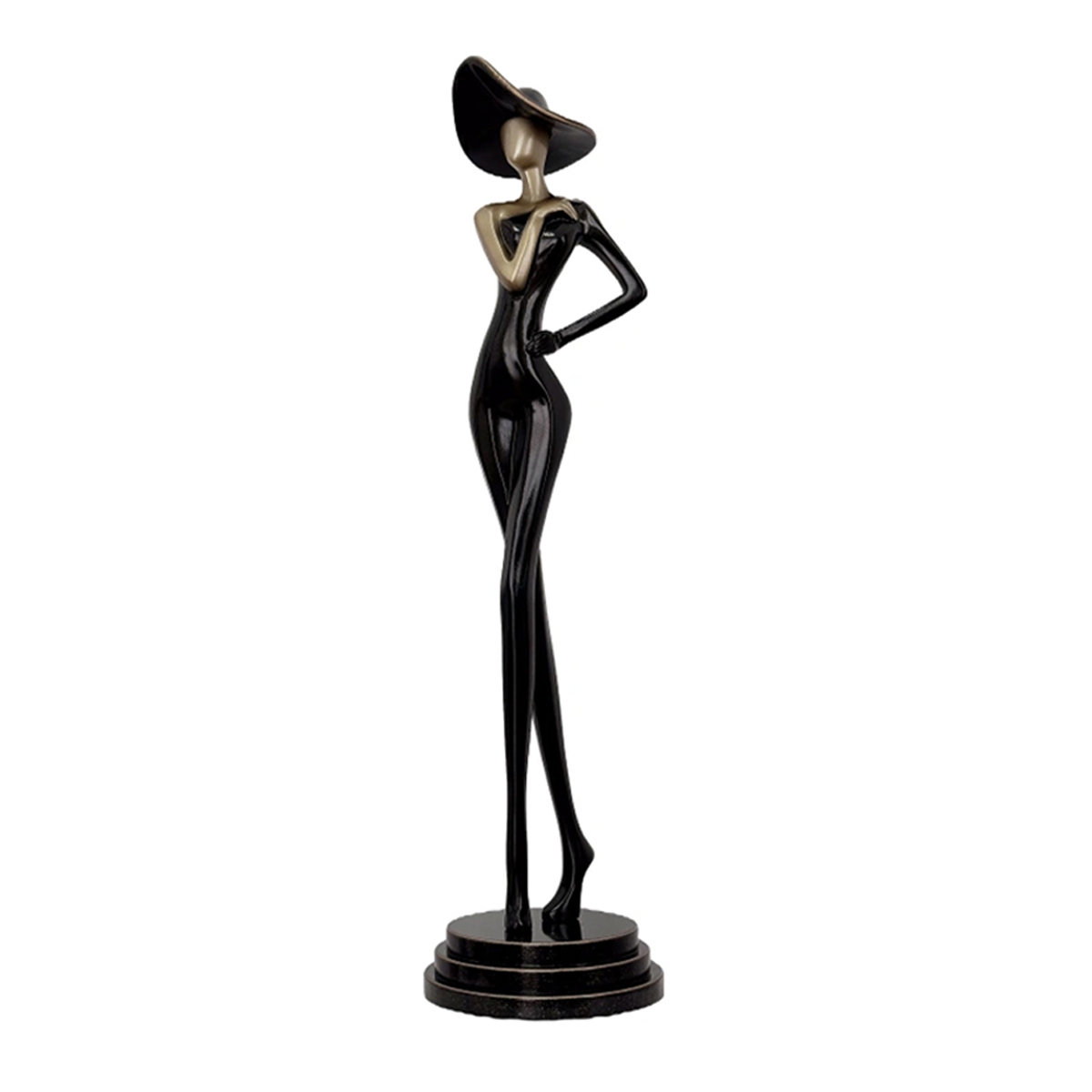 Wrought Studio™ Modern Luxury Light-Weight Fiberglass Sculpture ...