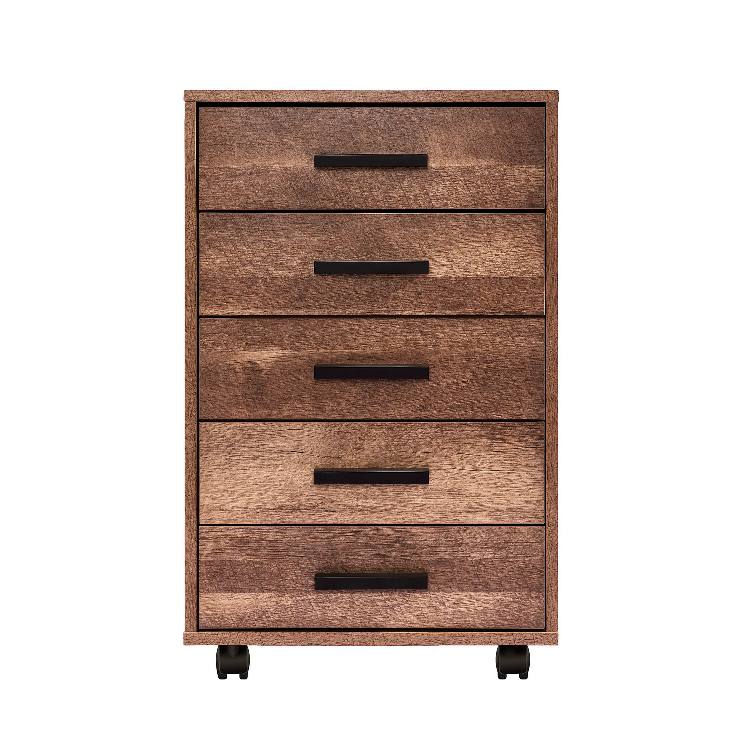 Millwood Pines Ahsiah 5-Drawer Mobile Vertical Filing Cabinet | Wayfair