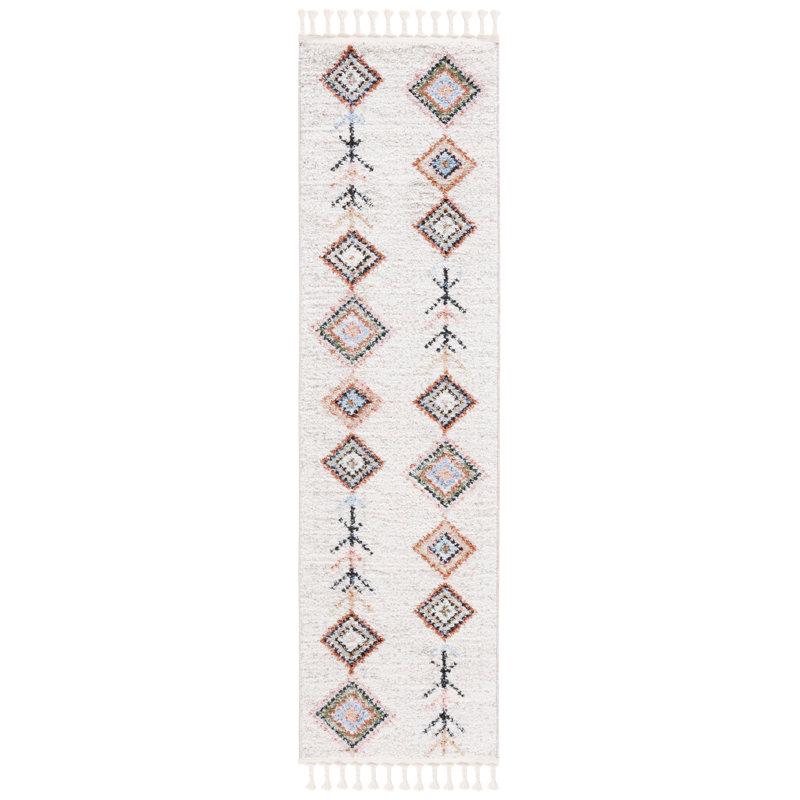 Bungalow Rose Chapel Performance Geometric Rug | Wayfair