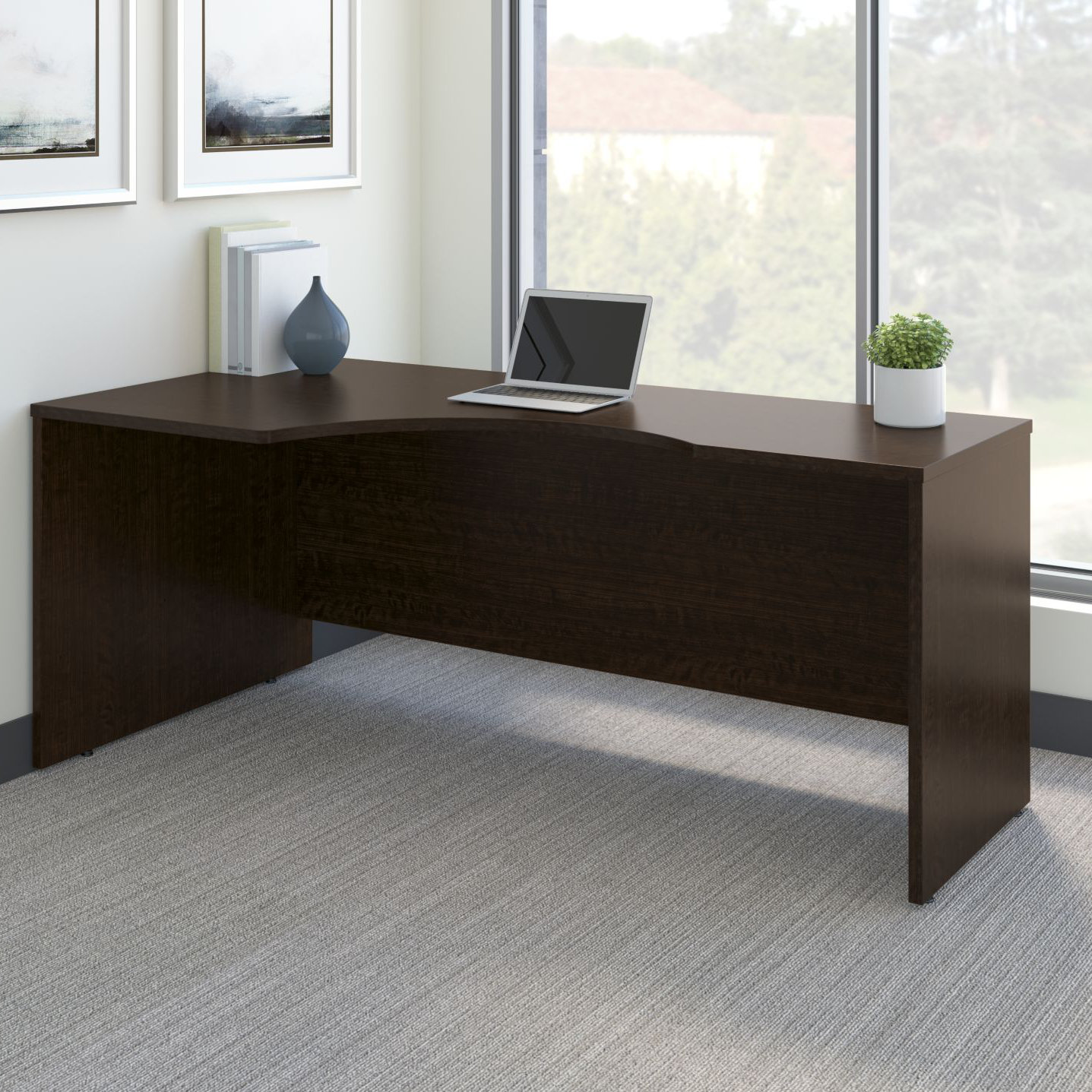 Bush Business Furniture Series C Elite Left Hand Corner Desk Shell ...