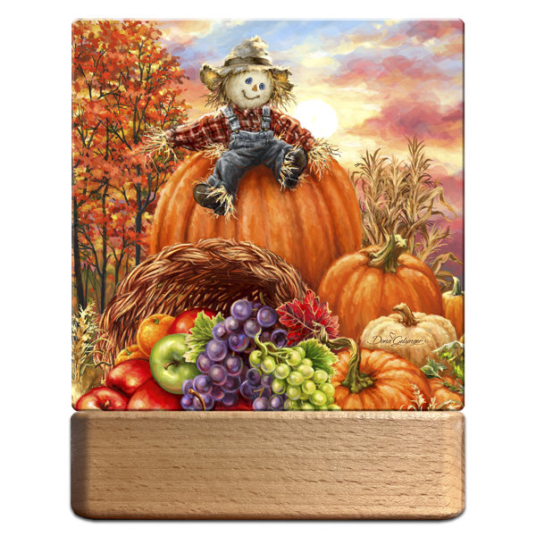 Glow Decor Harvest Cornucopia LED Nightlight - Wayfair Canada