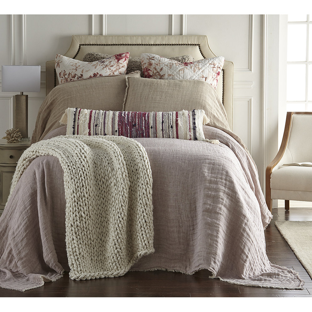 Birch Lane™ Artis Reversible Coverlet Set | Wayfair