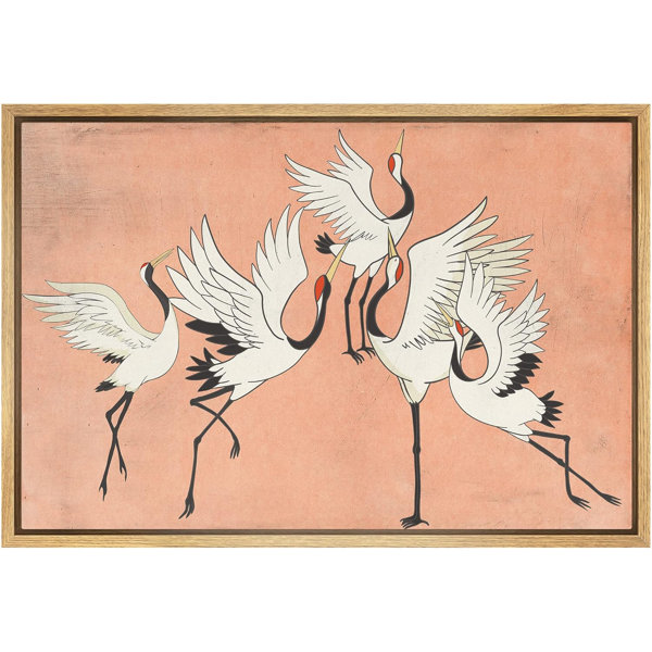 IDEA4WALL Bright Preppy Animals IDEA4WALL Framed Canvas Print Wall Art ...