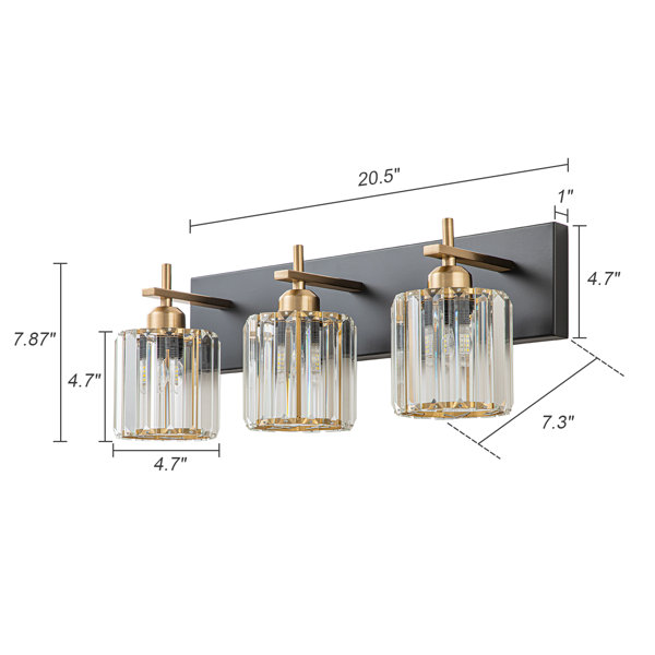 Mercer41 Corless Dimmable Vanity Light & Reviews - Wayfair Canada