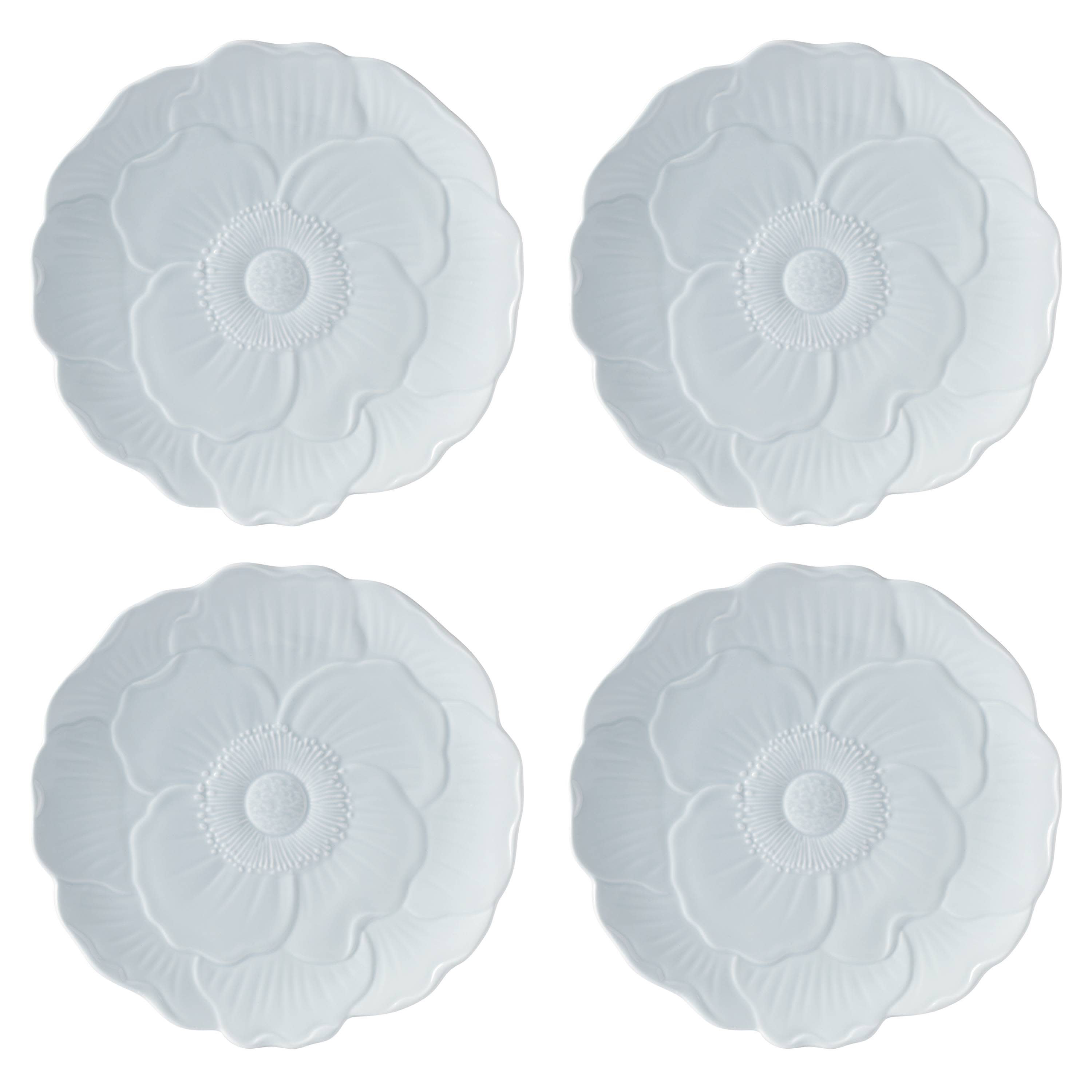 Lenox Butterfly Meadow Floral Set Of 4 Accent Plates & Reviews | Wayfair