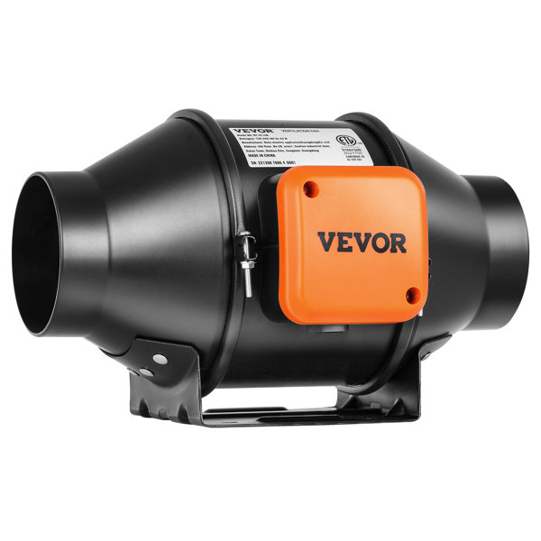 VEVOR 21 Watt Inline Duct Fan | Wayfair