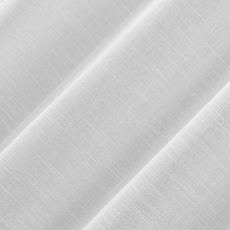 Gracie Oaks Yitzi Slub Textured Linen Blend Semi-Sheer Grommet Curtain ...