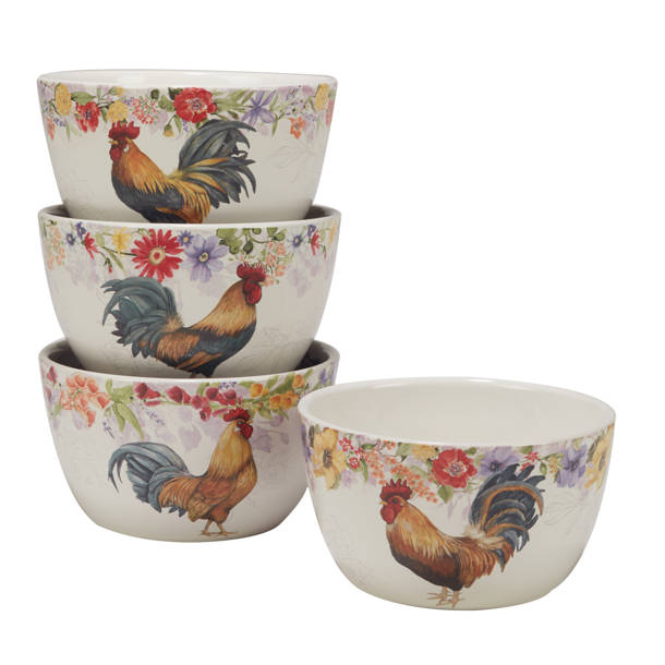 Certified International Rooster Meadow 16Pc Dinnerware Set & Reviews ...