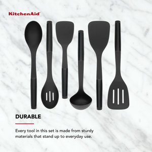 KitchenAid® Universal Tool Set, 6 Piece, Black & Reviews | Wayfair
