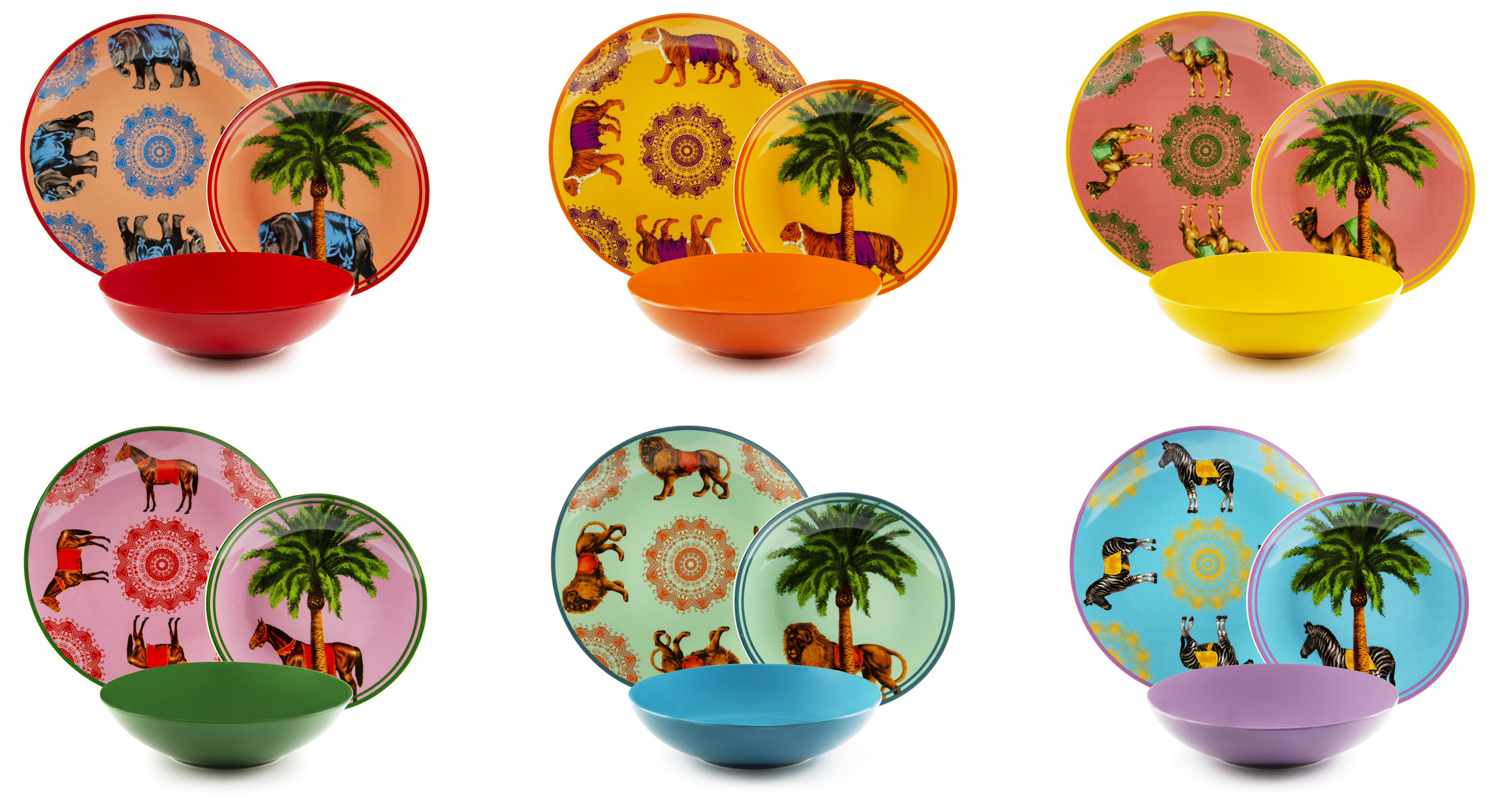 Excelsa LE CIRQUE DU MARRAKECH 18-piece dinner set | Wayfair.co.uk