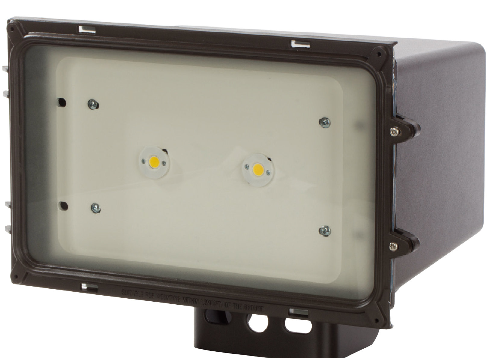 Nuvo Bronze Integrated LED Metal Flood Light | Wayfair
