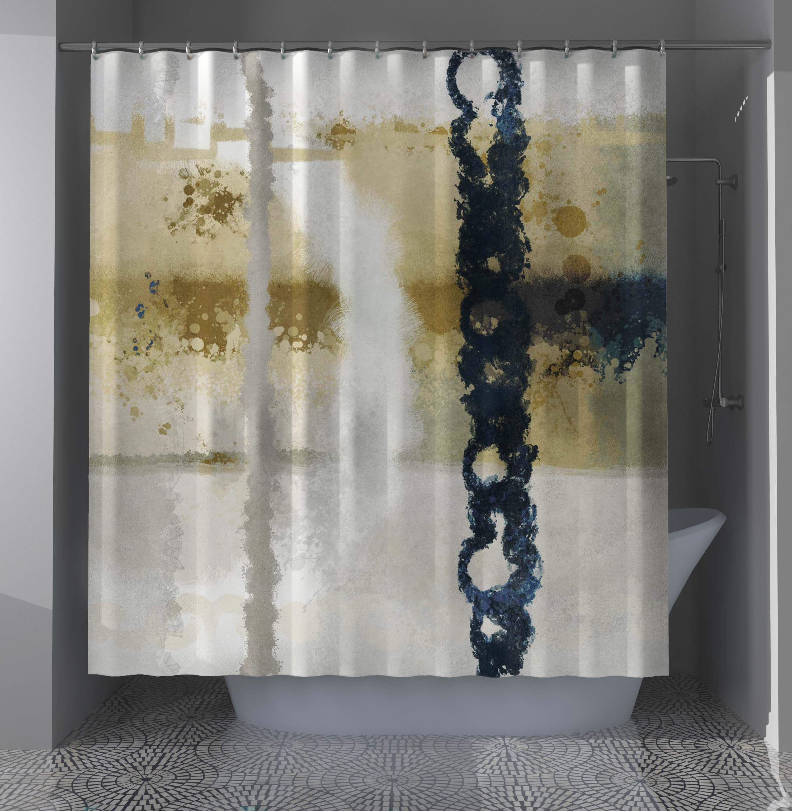 LeRoi Products Plump Outrageous Designer Shower Curtain | Wayfair