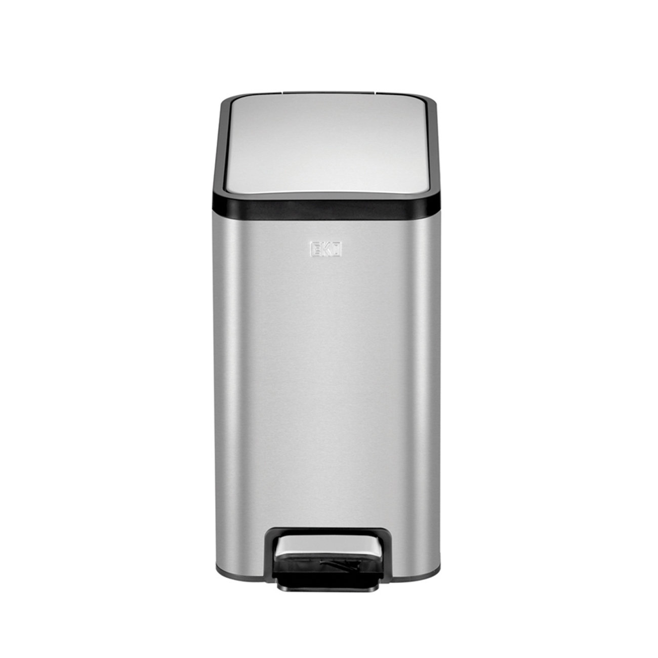 EKO 8L Rectangular Step Bin, Brushed Stainless Steel - Wayfair Canada
