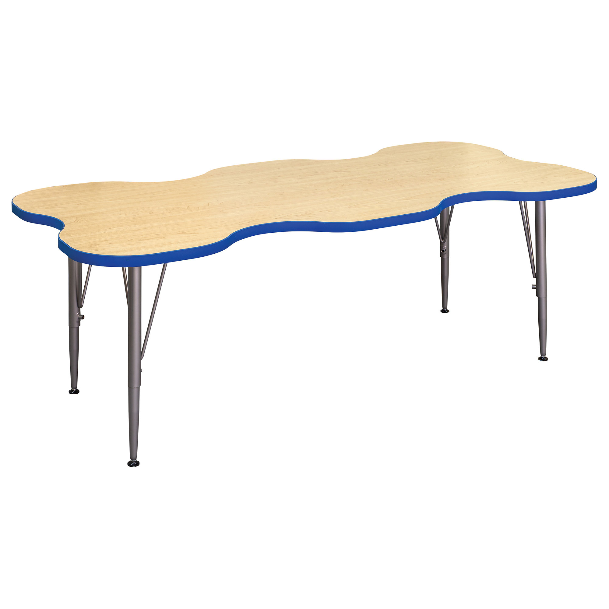 TotMate Tot Mate Adjustable Height Rectangular Activity Table, Classroom Furniture | Wayfair