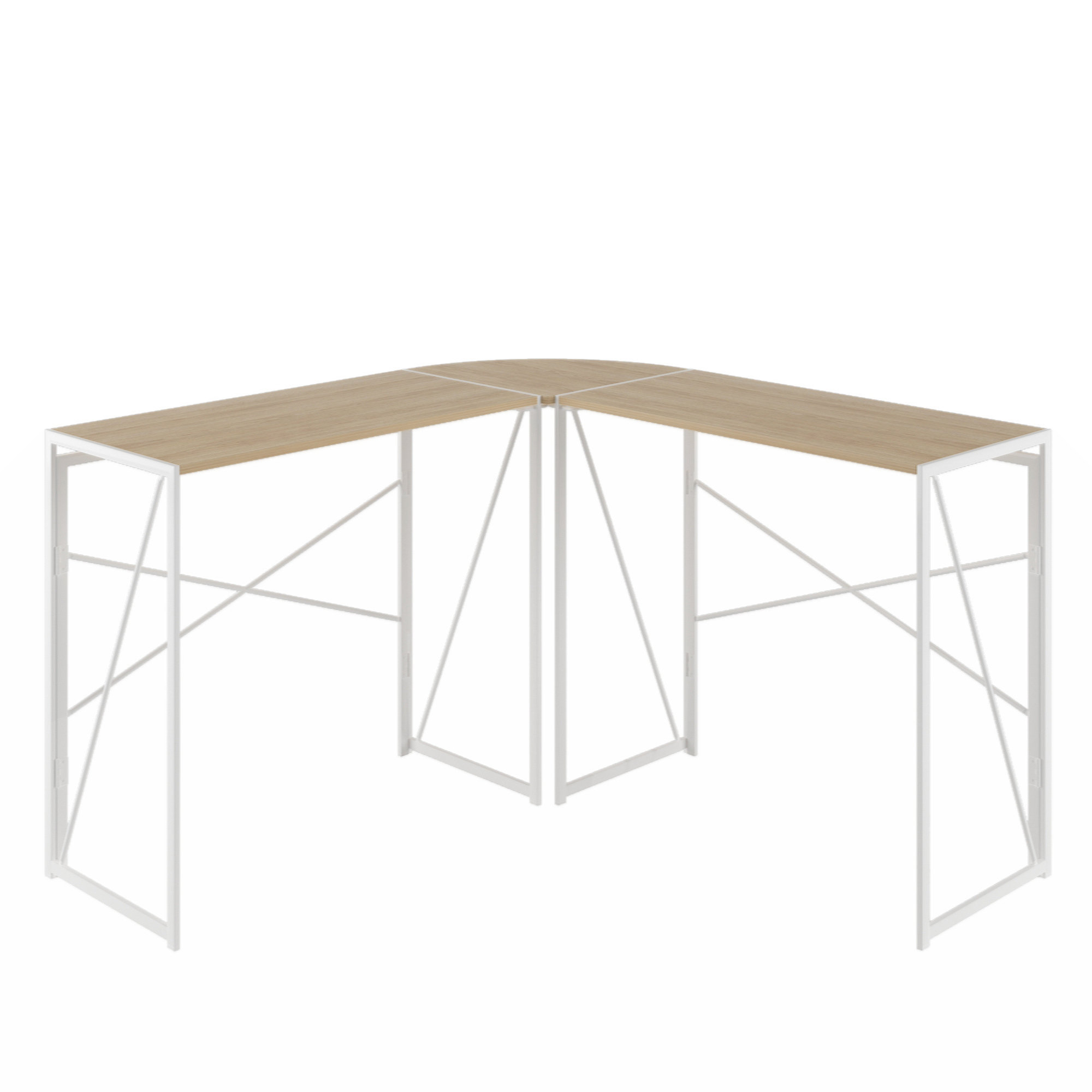 Creationstry L-Shaped Desk Corner Computer Desk PC laptop Computer ...