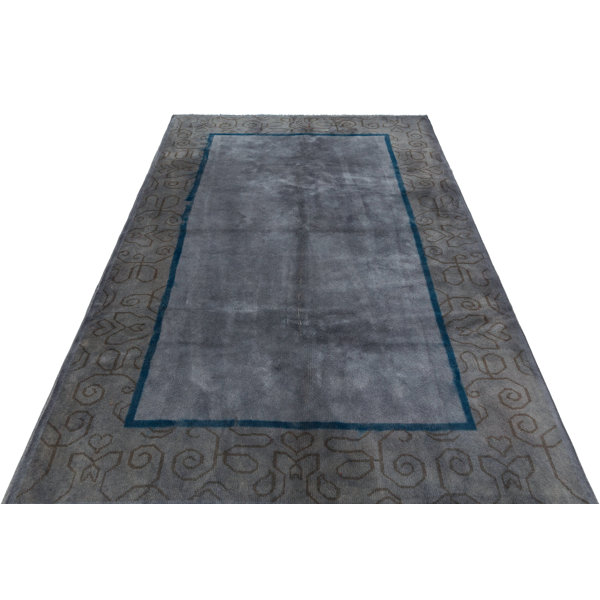 Marlow Home Co. Arcadia Tribal Hand Woven Hand Knotted 154 X 231 Grey ...