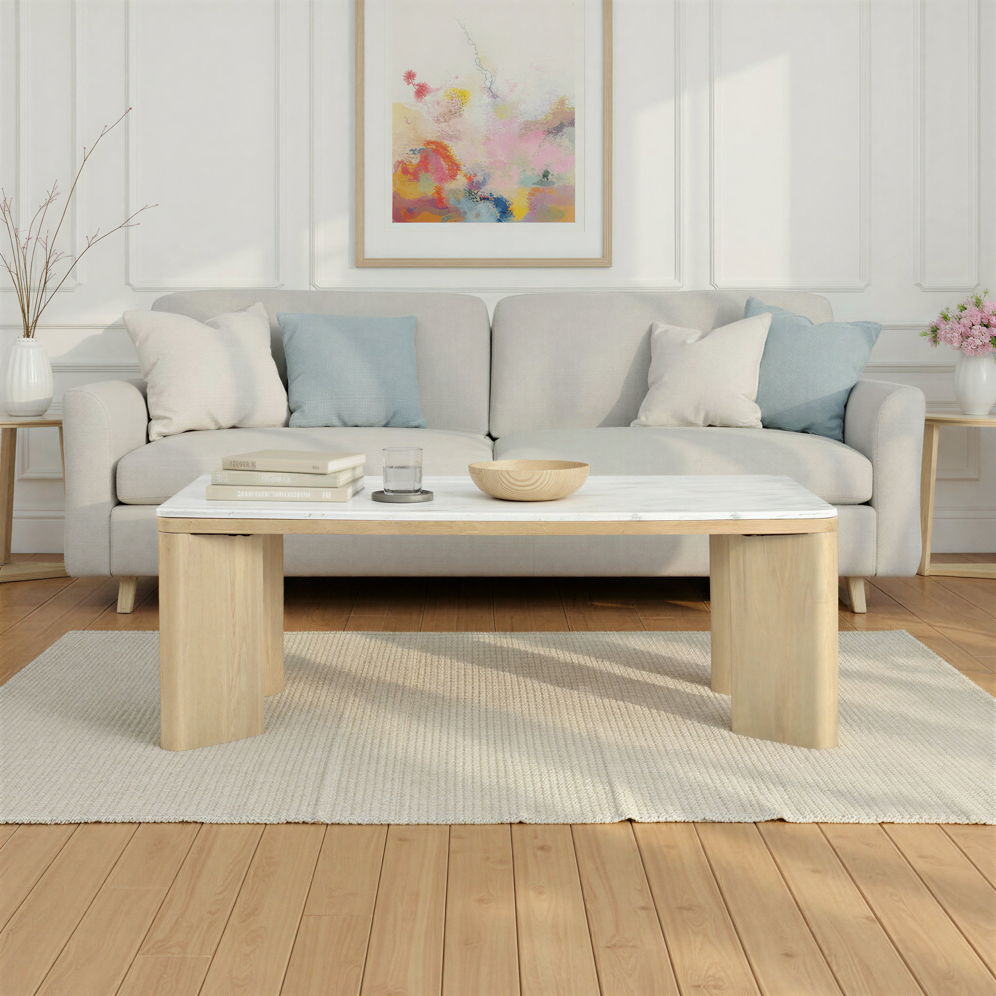 Latitude Run® Zara 48" Coffee Table | Wayfair