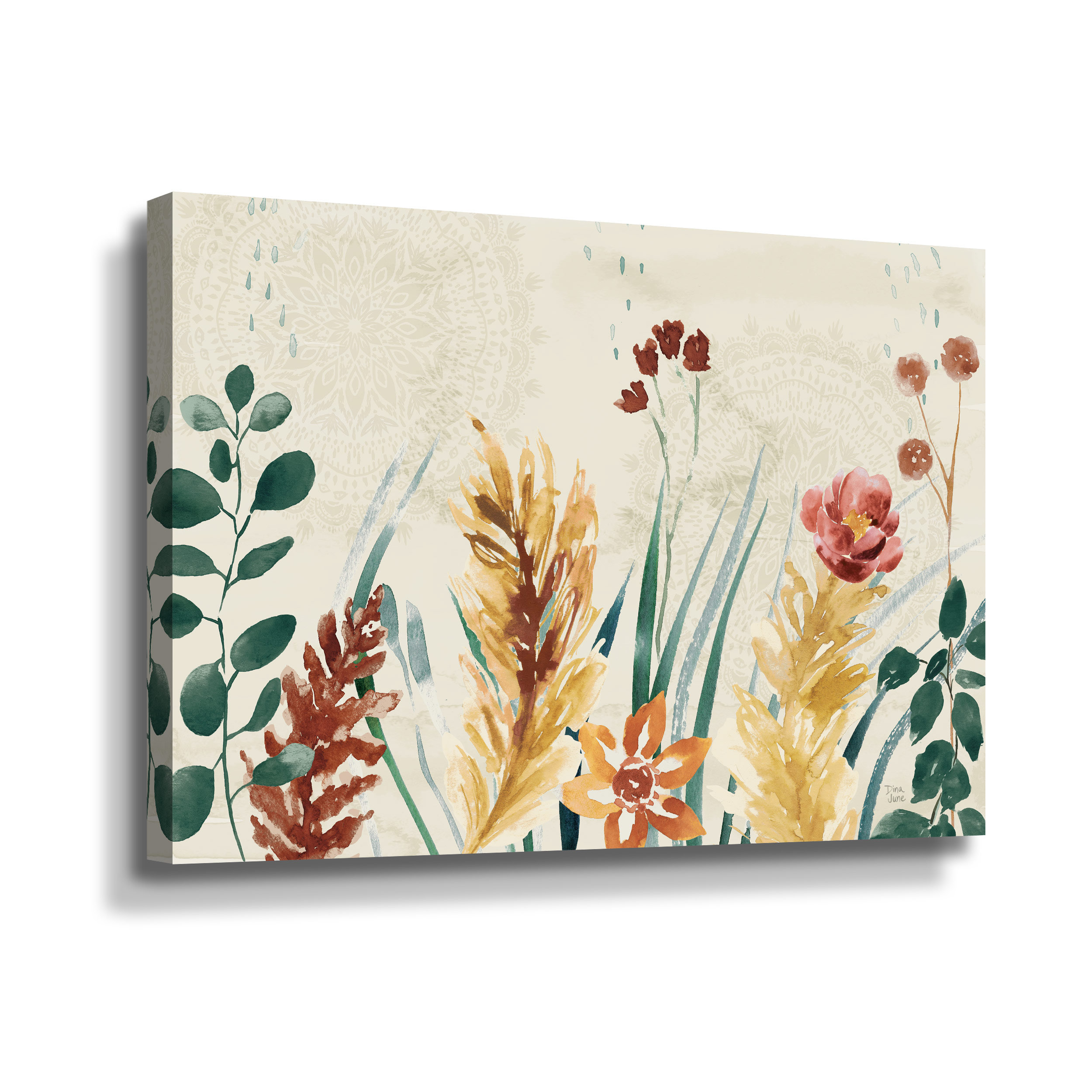 Winston Porter Autumnal Garden I by Dina June - Print | Wayfair