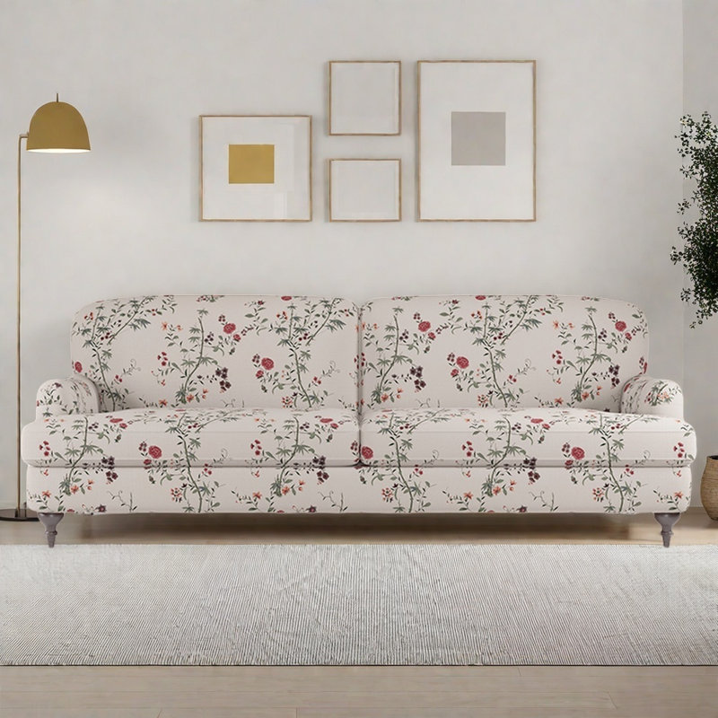 Walkoly Vintage Fabric Sofa | Wayfair
