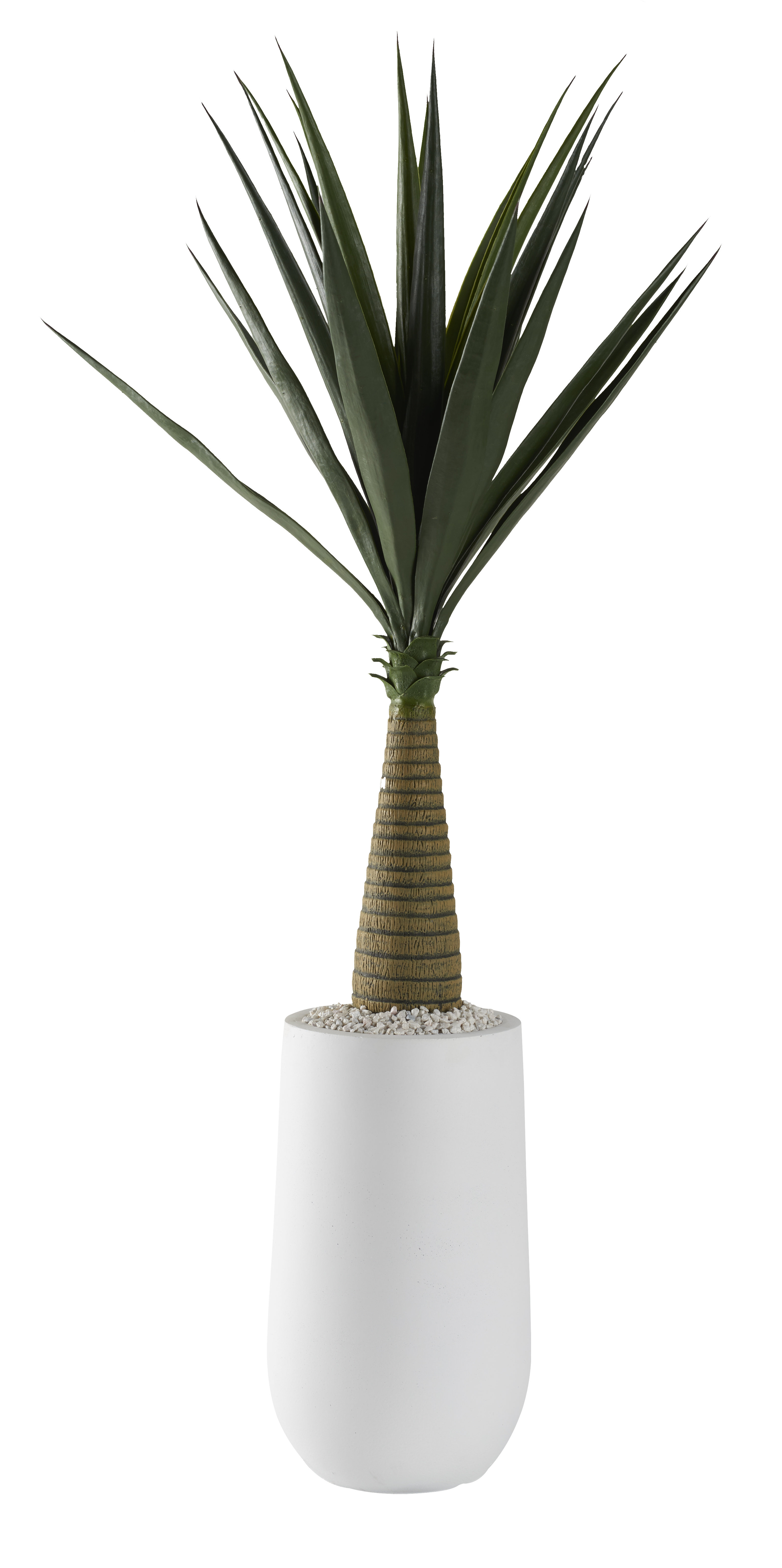 Primrue 52" Sisal Tree In Round Planter | Wayfair