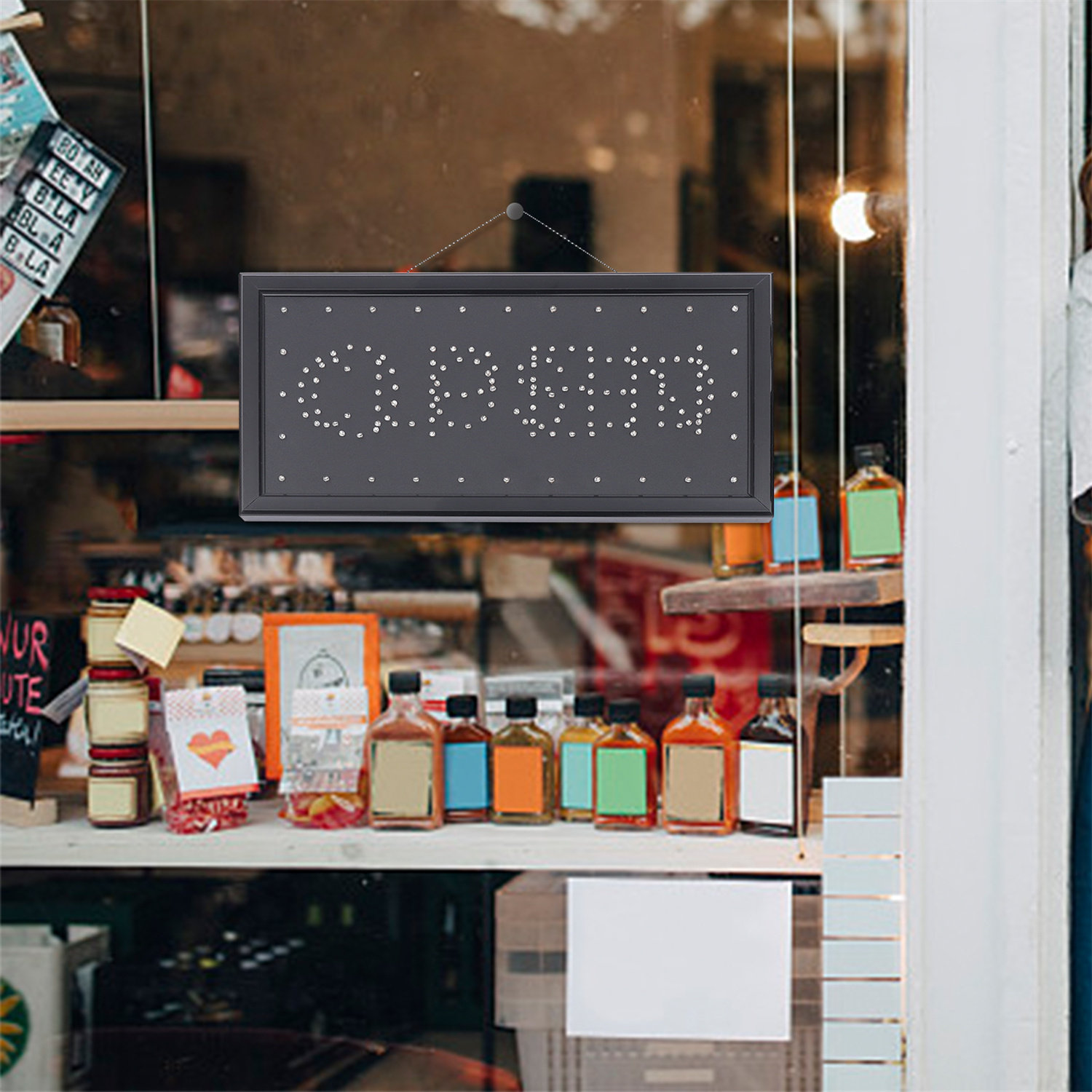 Trinx 10" LED Neon Style 'Open/Closed' Wall Sign - Wayfair Canada