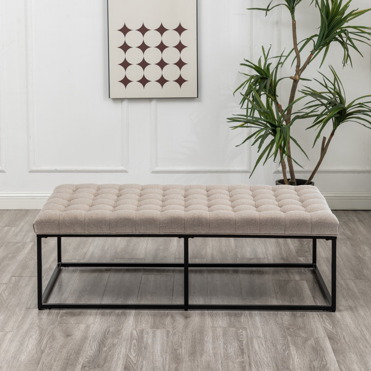 Trent Austin Design® Pennock Upholstered Ottoman & Reviews | Wayfair