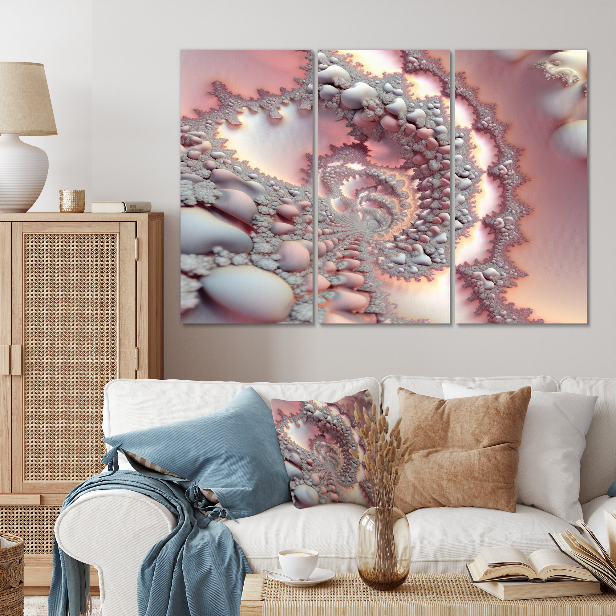 Wrought Studio™ Fractal Pastel Universe IV - Fractals Wall Art Prints ...