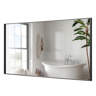 Ledel Modern & Contemporary Rectangle Bathroom Vanity Mirror Metal ...