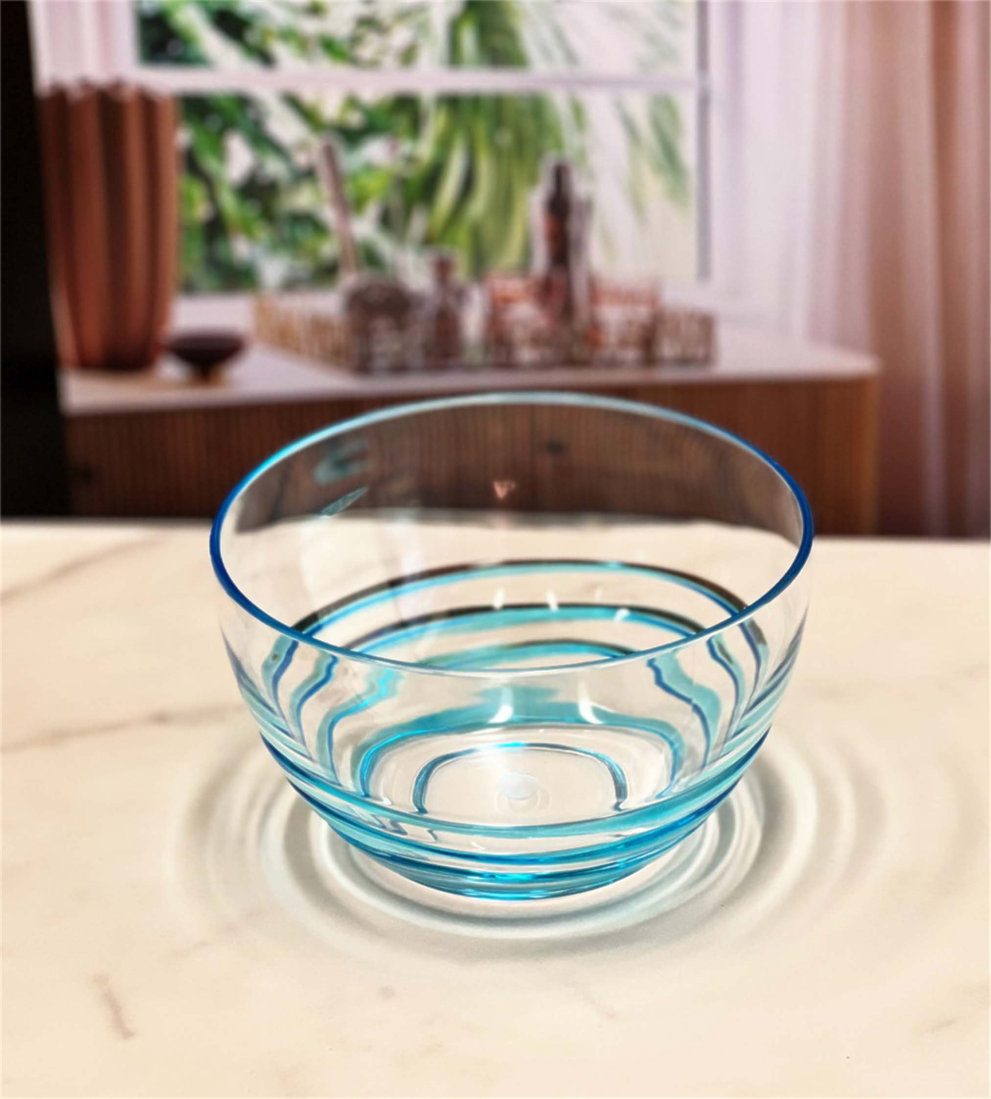 Latitude Run® Swirl Acrylic Serving Bowls, Unbreakable Small Plastic ...