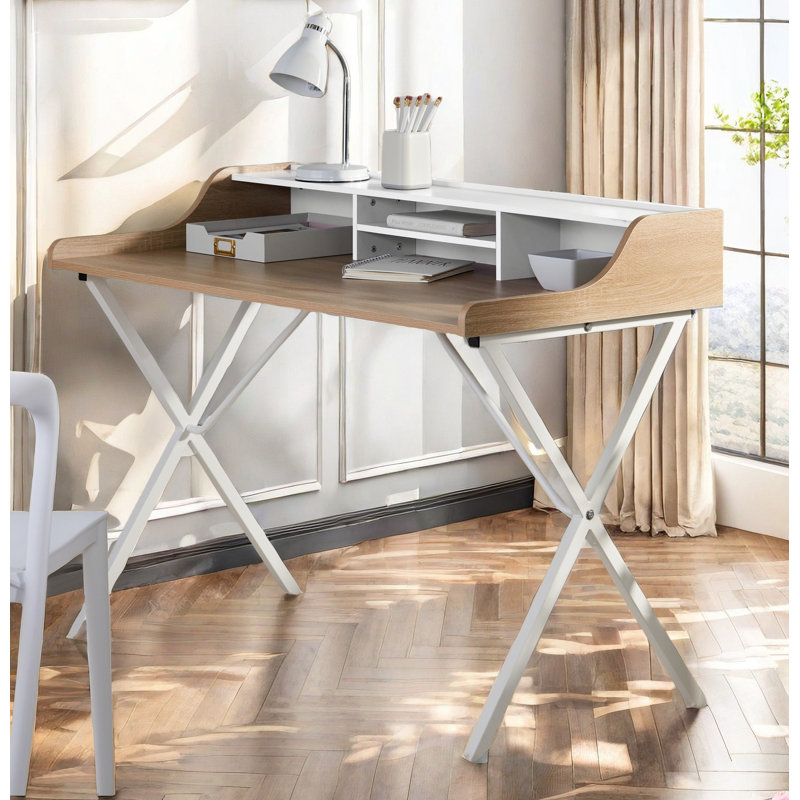 Inbox Zero Computer Desk, 35" Height Home Office Computer Workstation ...